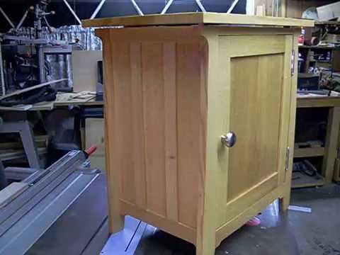 QtrSawn Red Oak CPAP Night Stand
