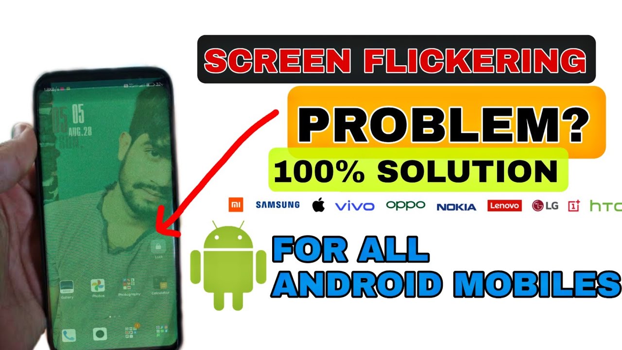 screen flickering problem |Any Android display problem | 100% working trick