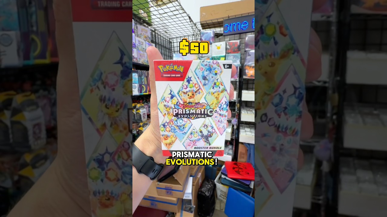 Prismatic Evolutions Booster Bundle In 2025 😯📈