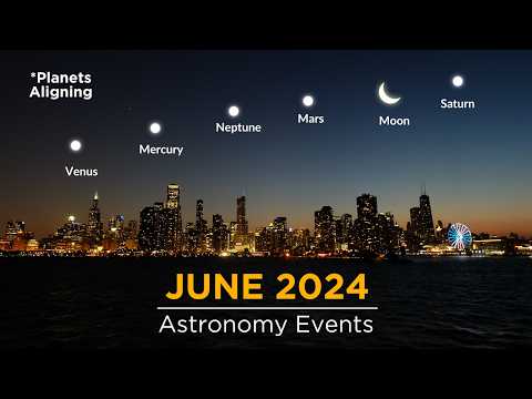Don't Miss These Space Events in June 2024 | Planet Parade | Lunar Occultation of Saturn