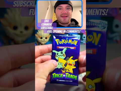 NEW Pokemon Trick Or Trade Pack Opening!