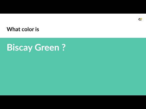 Biscay Green color #55c6a9 hex color - Blue color - Warm color 55c6a9