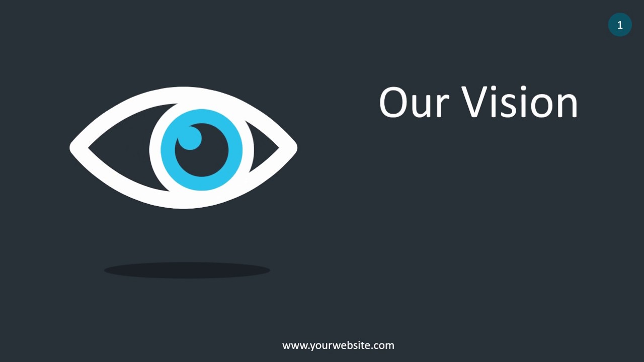 Our Vision Infographic - Animated PowerPoint Template