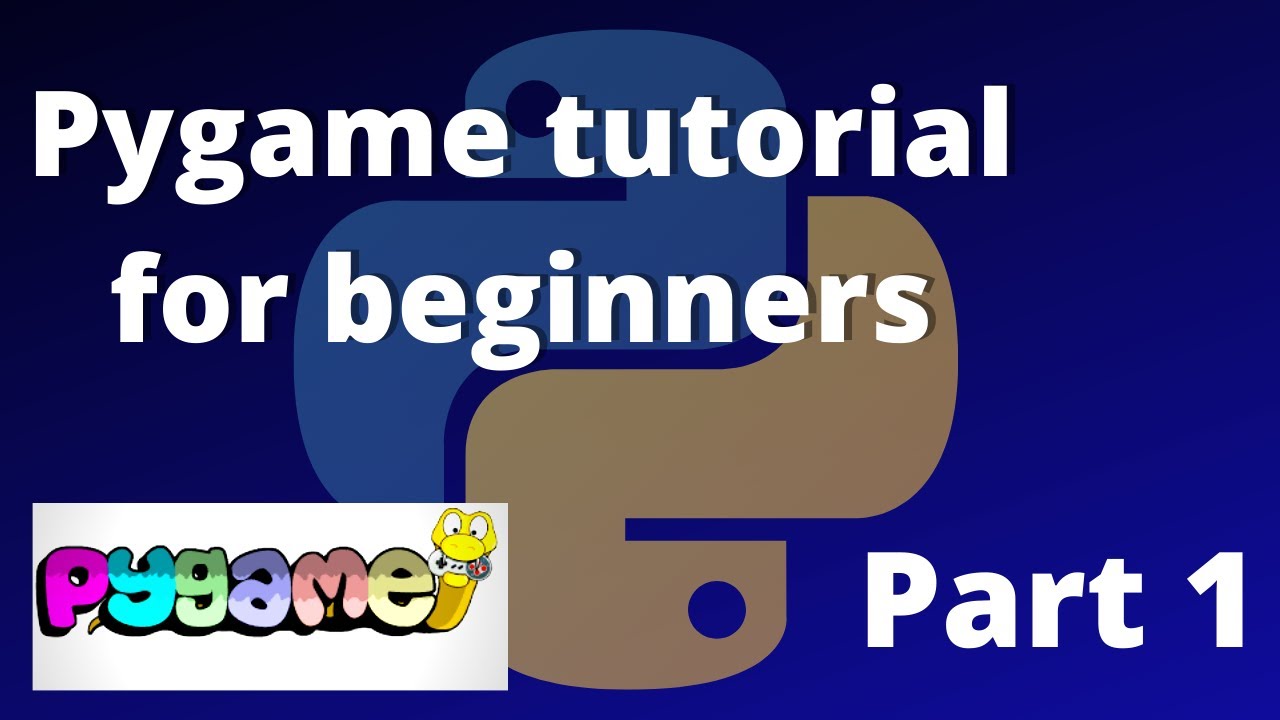 Pygame tutorial for beginners #1 Creating a window and displaying a rectangle