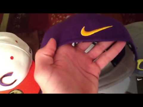 Authentic NCAA baseball hats