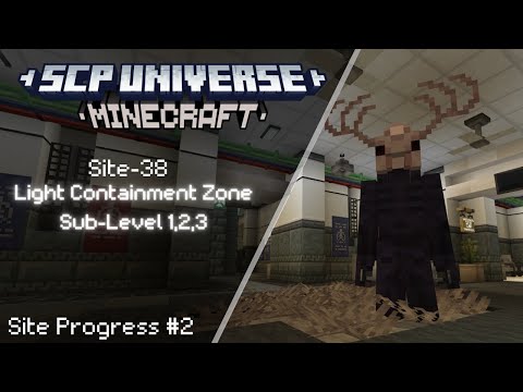 SCP Foundation Light Containment Zone Minecraft Bedrock map | SITE-38 Progress #2