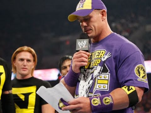 Raw: Wade Barrett officially welcomes John Cena to The Nexus