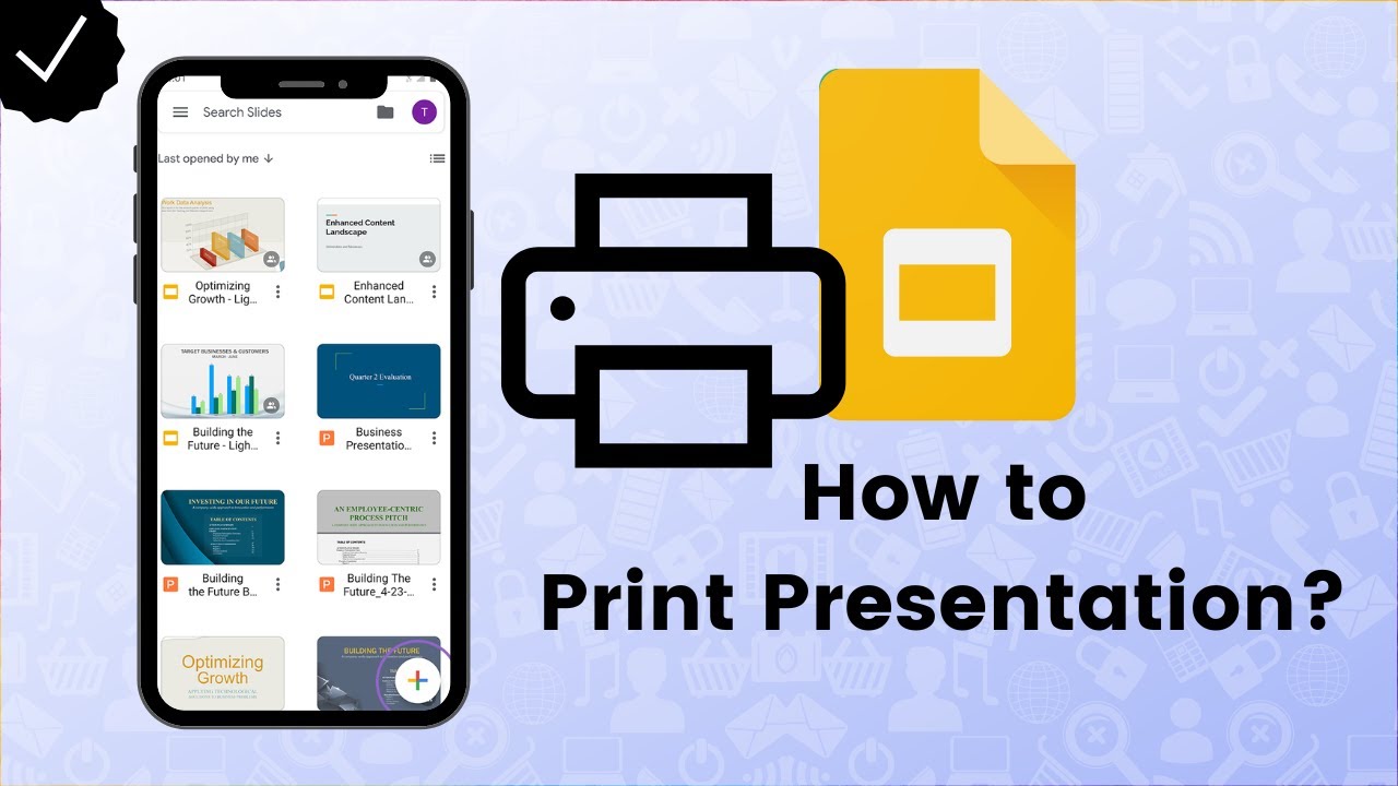 How to Print Presentation in Google Slides?