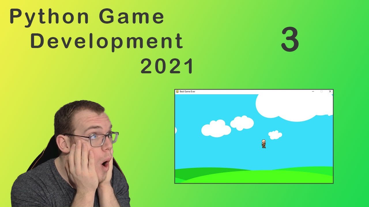 Python Game Development | Animate your Character, Programming with PyGame (2021)