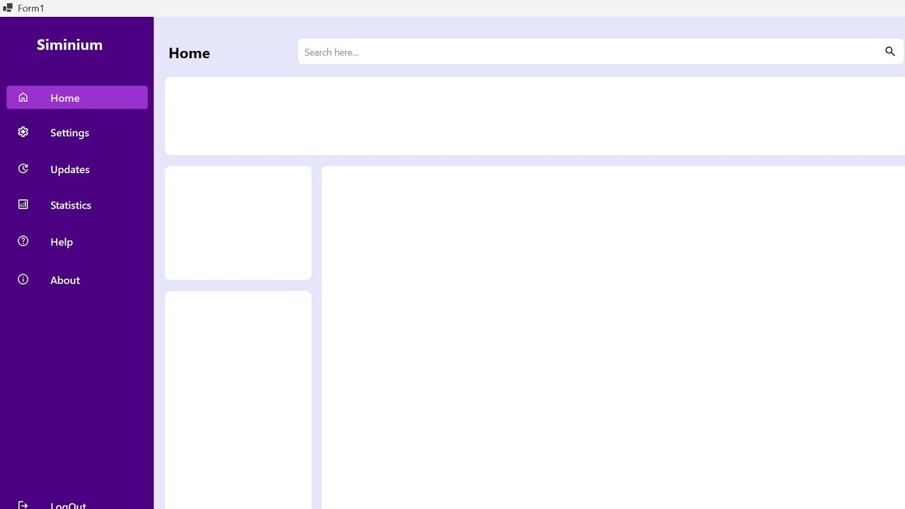 Modern Task Planner App (Part 1) – Clean Dashboard UI in C# WinForms | Guna2 UI Tutorial