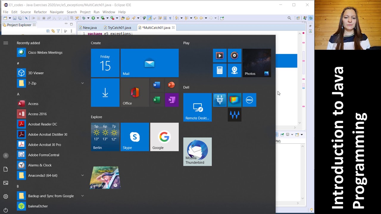JAVA - E5 - Exceptions and Debugging - Part 3