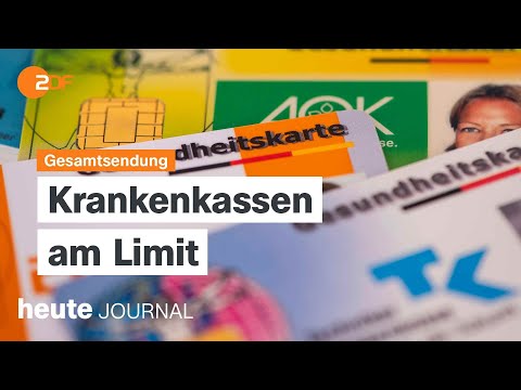 heute journal vom 16.04.2025 Krise der Krankenkassen, Umgang mit AfD, Luftfahrt in Deutschland