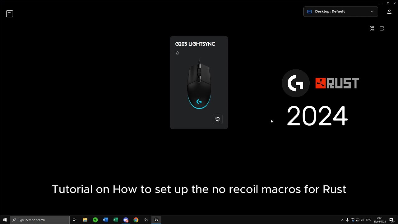 New Tutorial Logitech No recoil macro script