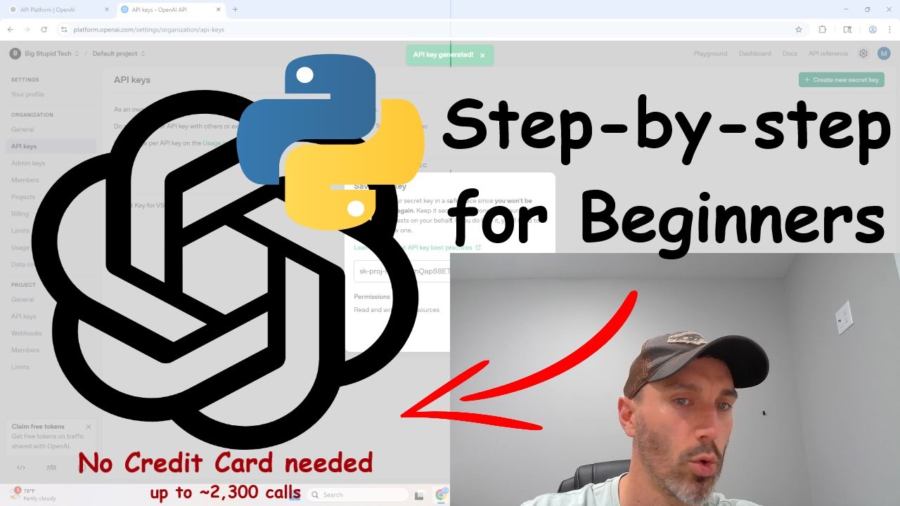 How to Use the OpenAI API in Python (Full Tutorial + Setup + Example)