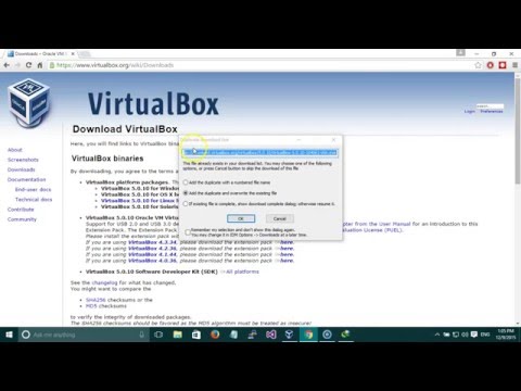 1 - Oracle VM VirtualBox Download
