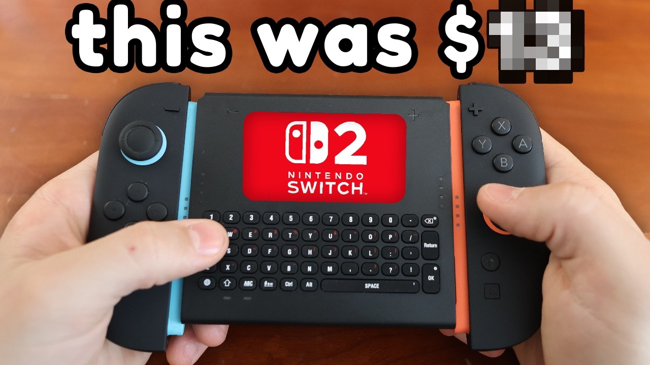 I bought weird nintendo switch 2 accessories