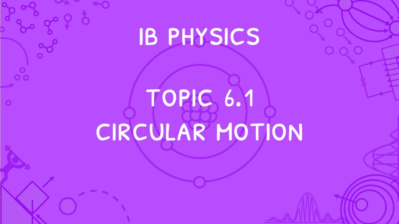 IB Physics Topic 6.1: Circular Motion