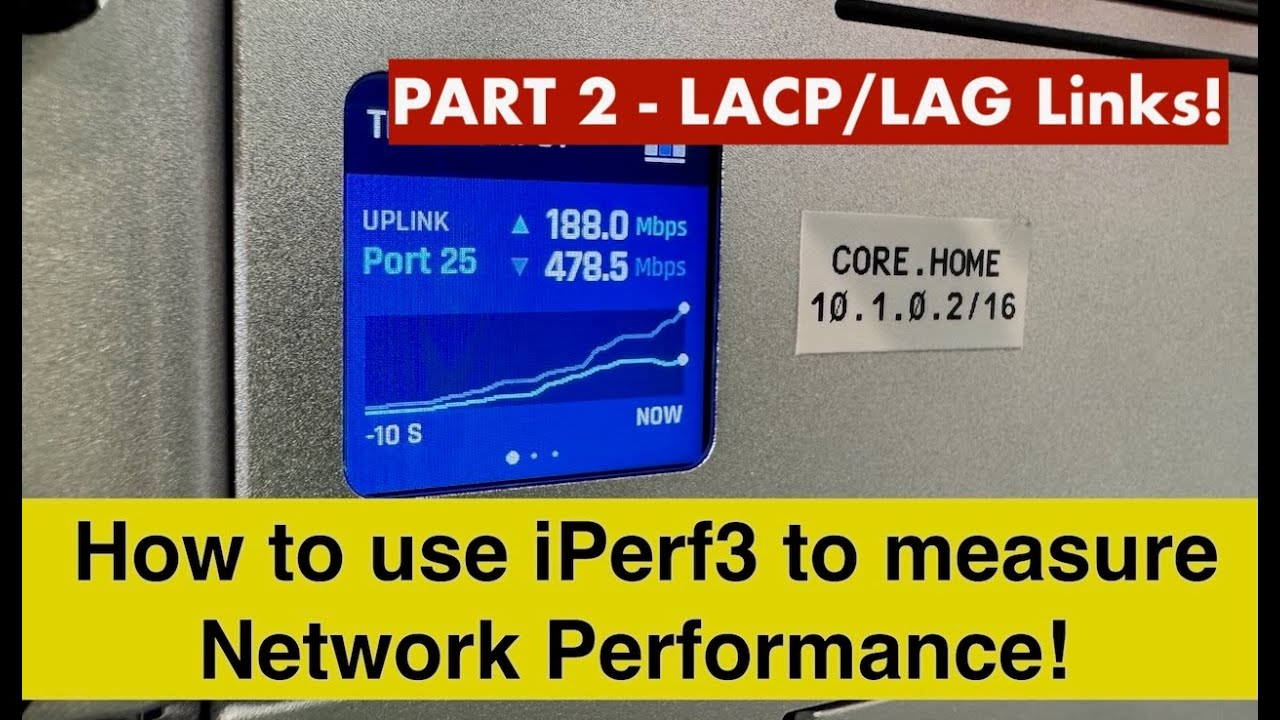 HOMELAB: A definitive guide to using iPerf3 to measure network performance! (Part 2)