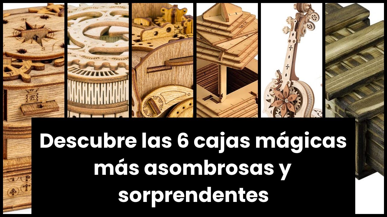 【CAJAS MAGICAS】Descubre las 6 cajas mágicas más asombrosas y sorprendentes ✅