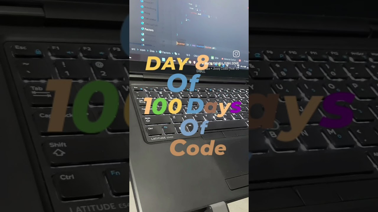 Day 8 of #100daysofcode #java #coding#motivation #programming #computer #developer #instagram #india