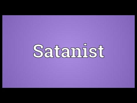 Satanist Meaning