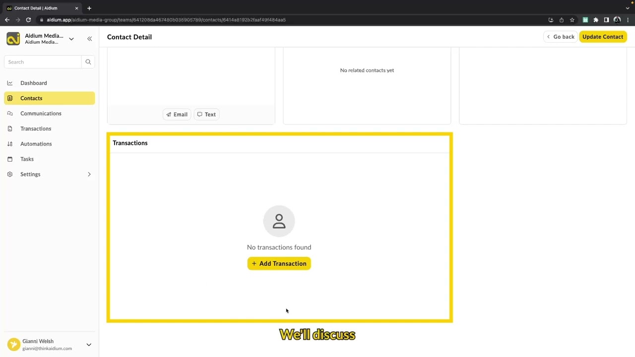 Aidium Contact Details Overview