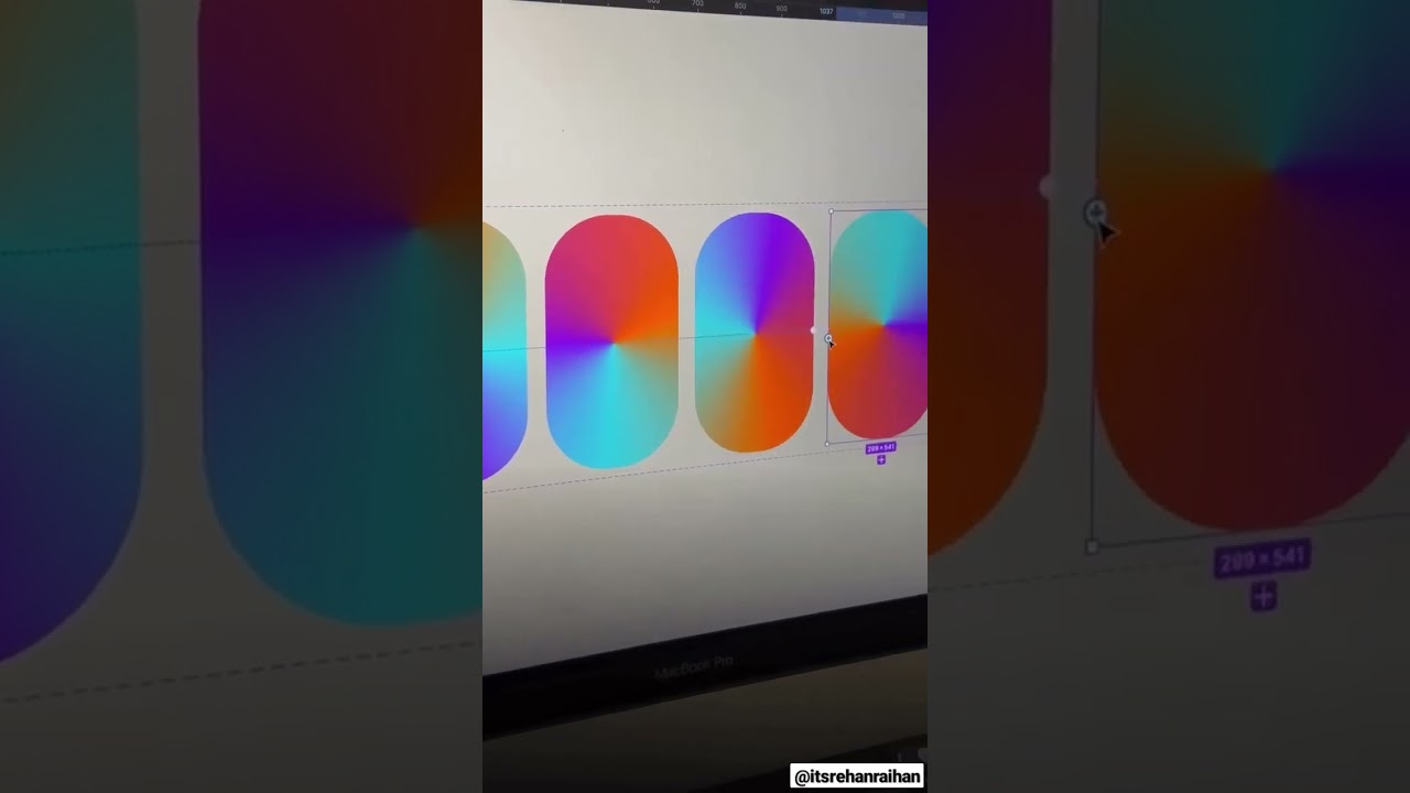 Conical Gradient Animation | Figma Tutorial #speedart #uidesign #figmadesign