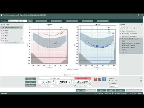 Audiometric Masking In Auditdata Measure