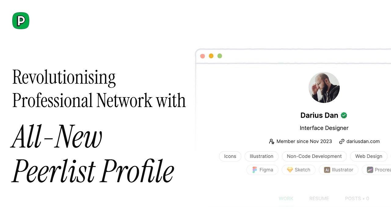 How to Network Professionally? | Peerlist | Introducing All New Profile, About Tab, & Collections