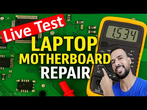 Laptop Motherboard Repair: Step-by-Step Power Check for Laptop Motherboards
