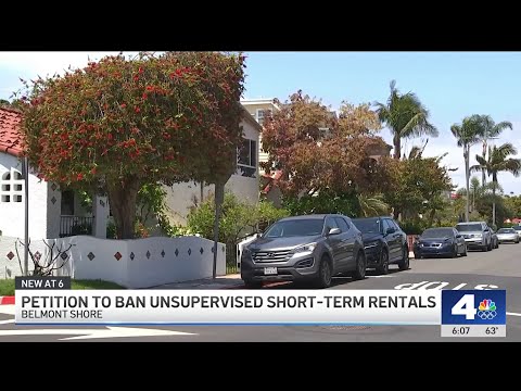 Petition to ban unsupervised short-term rentals in Long Beach