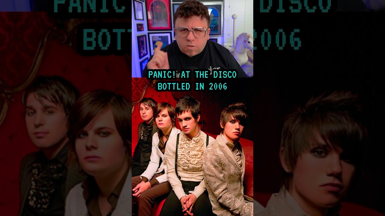 Panic! At The Disco got BOTTLED in 2006 at Reading & Leeds festival #panicatthedisco #brendonurie