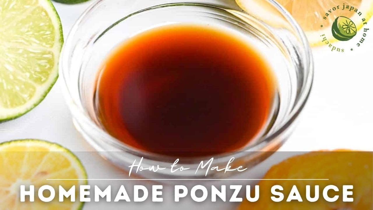 Homemade Ponzu Sauce Recipe: You Won't Believe How Simple It Is