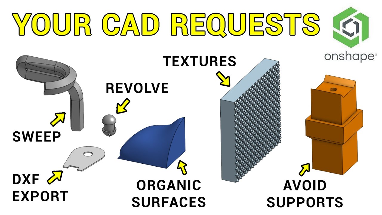 Answering your CAD requests  - 3D design for 3D printing pt9