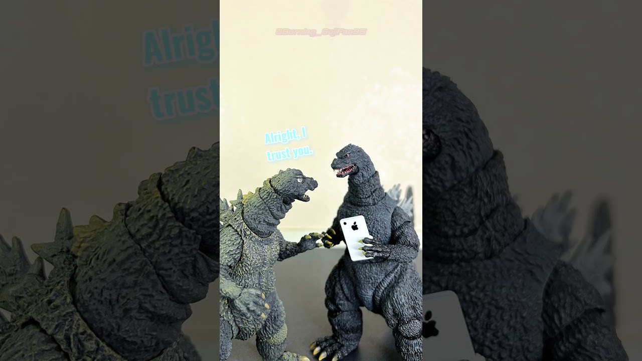 Sneak attack lol. #godzilla #godzillameme #shmonsterarts #memes