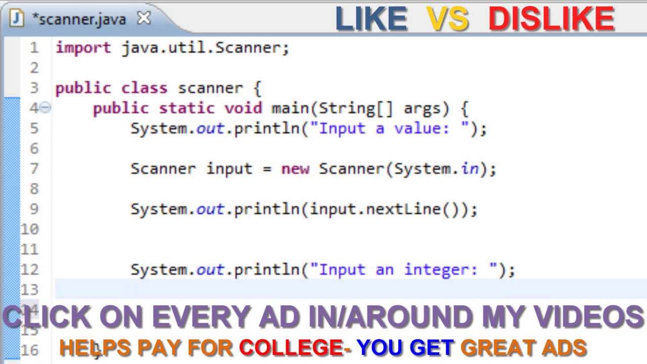 Java Interactive Programming Lessons For Beginners 4-  Math in Java