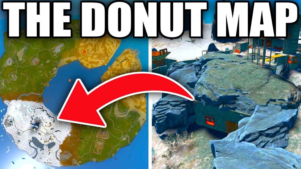 The Donut Map DOMINATION - Rust Console Edition