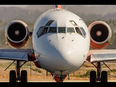 DC 87 Erickson fire tanker action