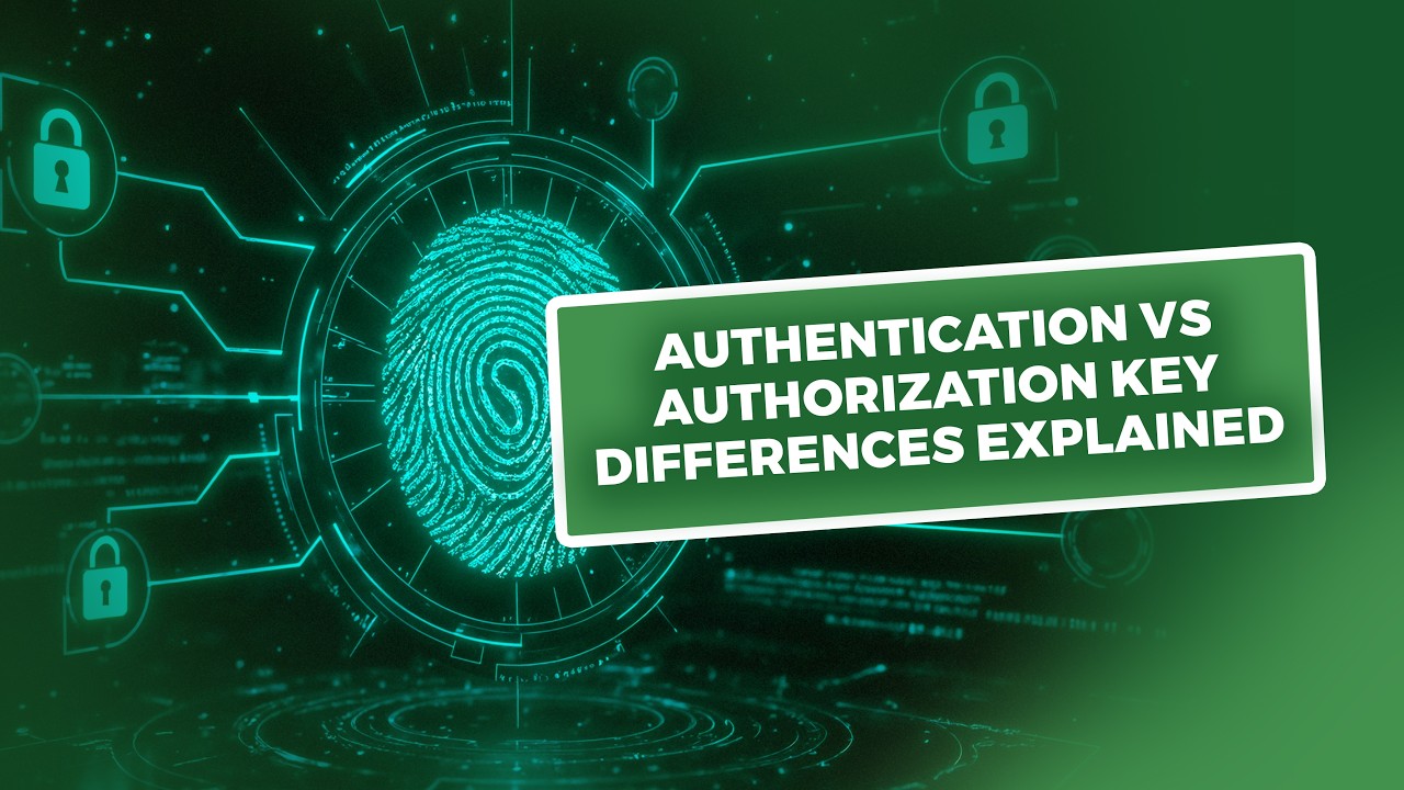 Authentication vs  Authorization Key Differences Explained 🚀 || Skillweed
