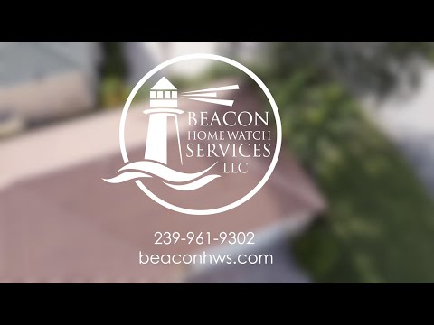 What does a home watch company do? Beacon Home Watch demonstrates a home watch walk through.