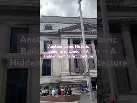 Another Iconic Historic Building in London – A Hidden Gem of Architecture #architecture