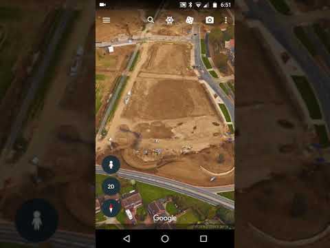 Mobile Google Maps Aerial 2D versus Google Earth 3D differences for intelligence gathering