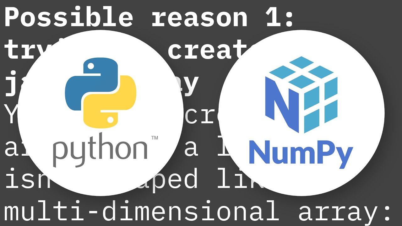 ValueError: setting an array element with a sequence