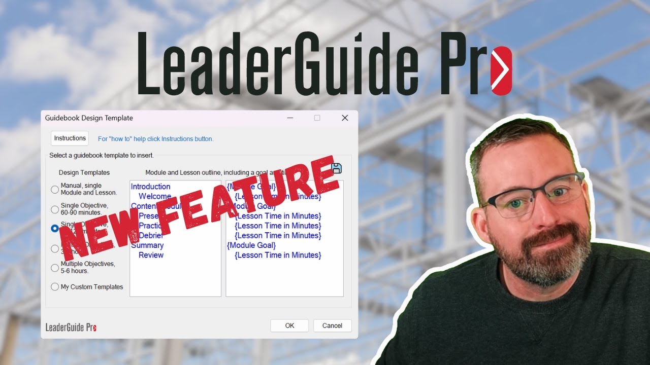 Guidebook Design Template: New Feature in LeaderGuide Pro v16