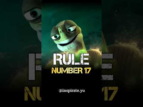 Rule Number 17 Master Oogway Quotes - Relationship Advice - Kungfu Panda Quotes #Oogway