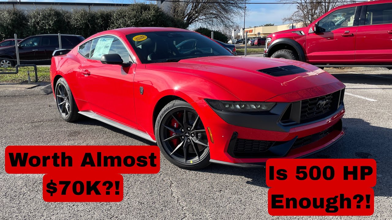 2026 Ford Mustang Dark Horse POV Test Drive & Review