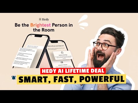 Hedy AI Review – The Smart Meeting Coach That Makes You Shine! Lifetime Deal On AppSumo