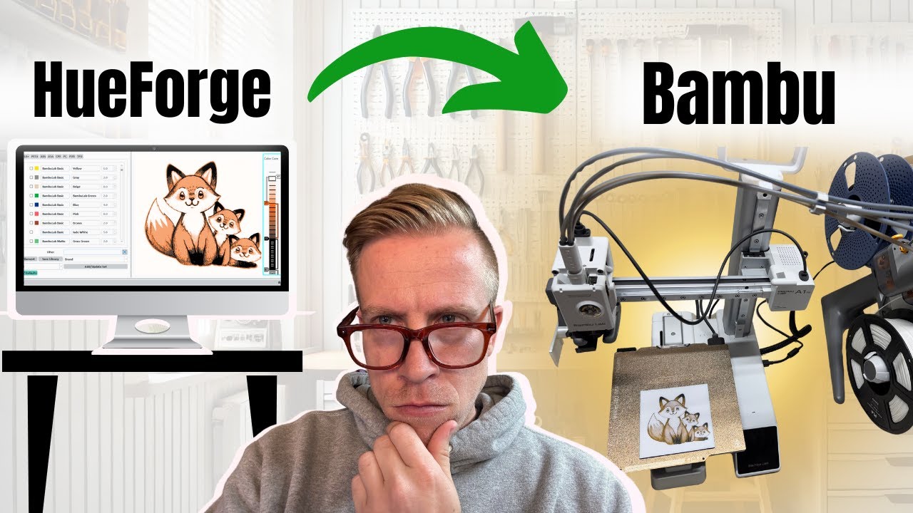 How to Use HueForge with Bambu Studio & AMS