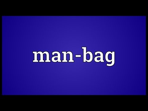 Man-bag Meaning