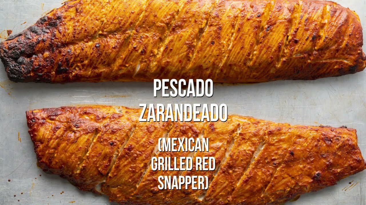 Pescado Zarandeado (Mexican Grilled Red Snapper)